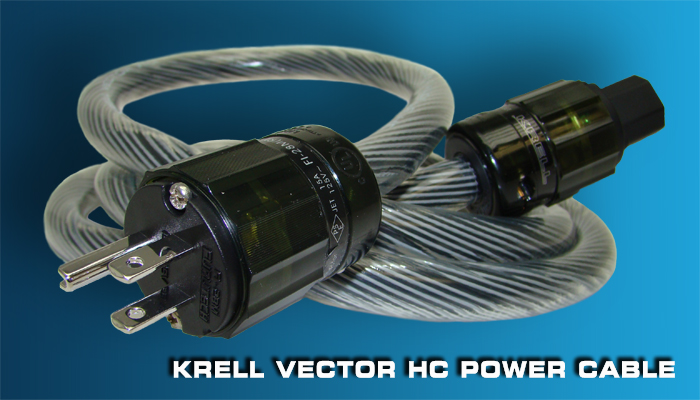 【新品消息】 Krell Vector HC 電源線