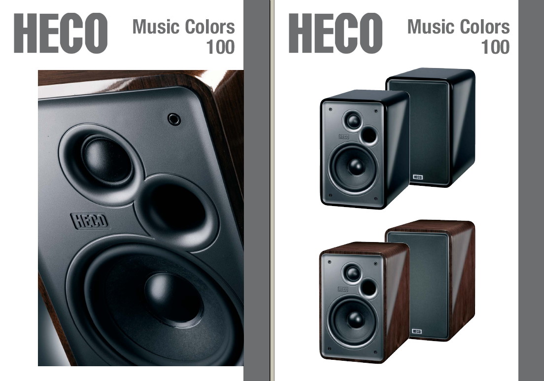 【喇叭】HECO Music Colors 100 書架喇叭